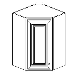 HARDWARE :: Hinges :: Wall Diagonal Hinge - All Wood Cabinets
